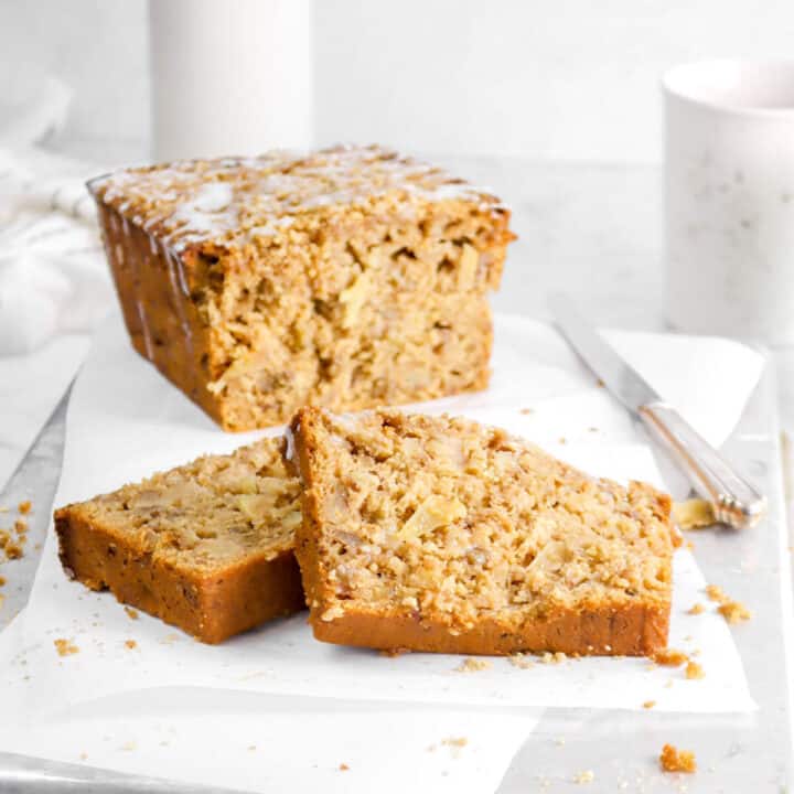 Cinnamon Apple Bread with Walnut Streusel - Bakers Table