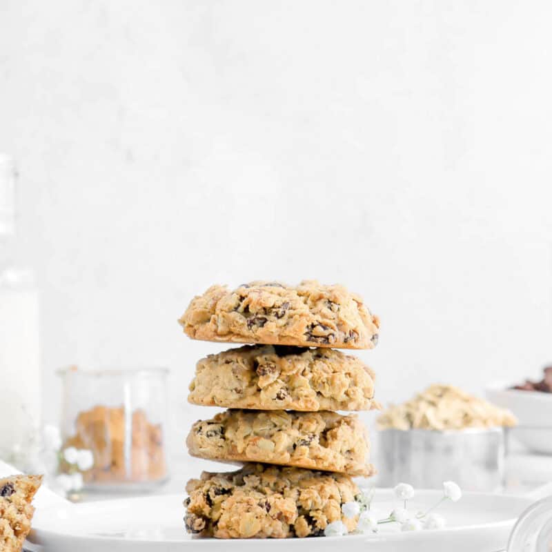 Better Than Store-Bought Old Fashioned Iced Oatmeal Cookies - Bakers Table