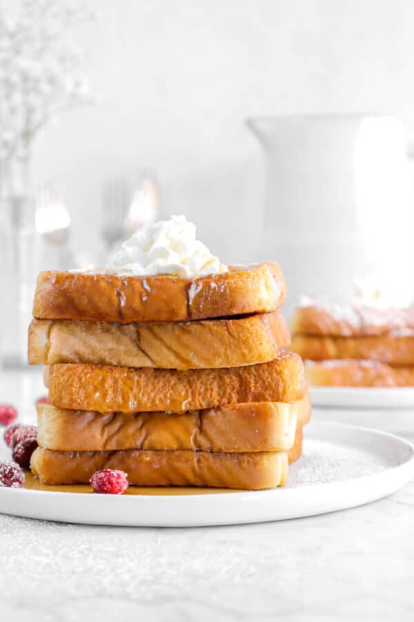 Homemade Eggnog French Toast - Bakers Table