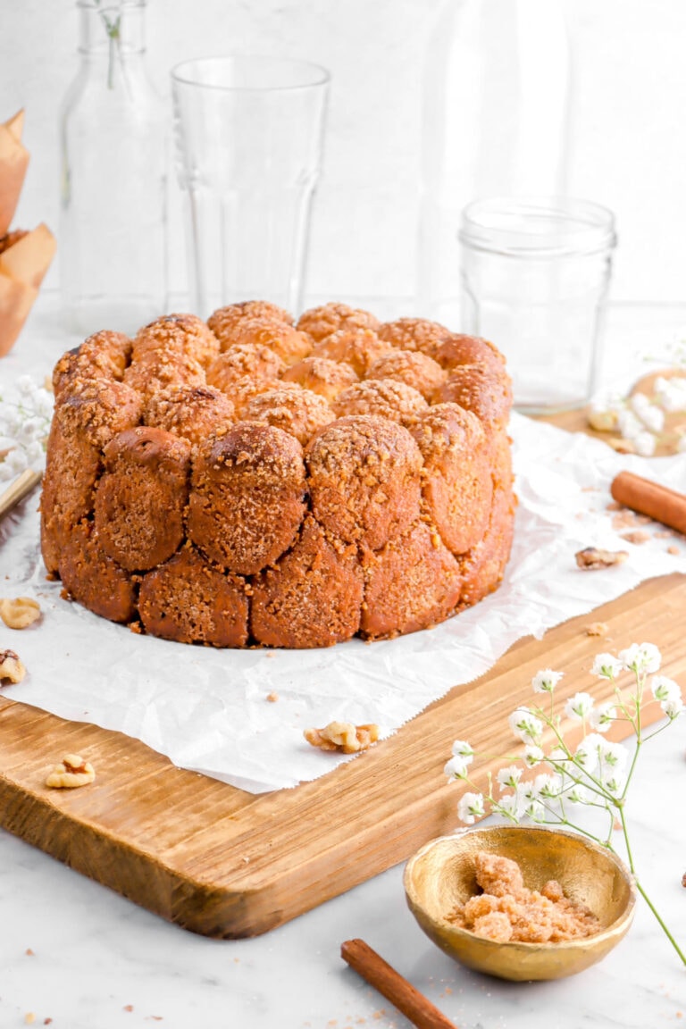 Cinnamon Sugar Walnut Pull-Apart Bread - Bakers Table