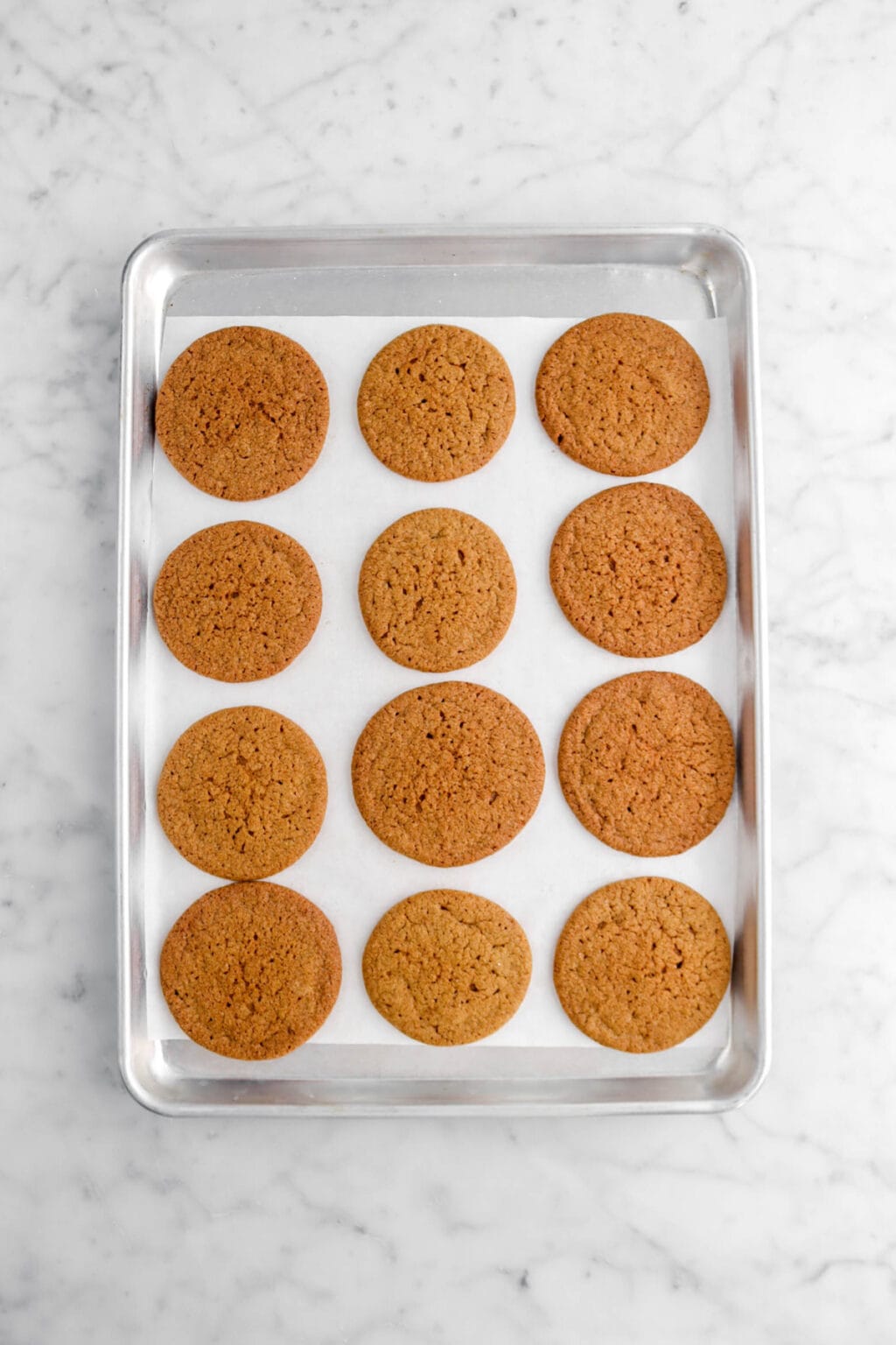 Thin and Crispy Gingersnap Cookies - Bakers Table
