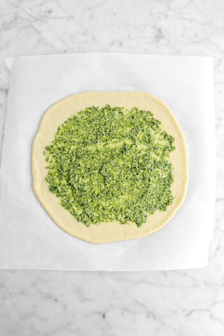 Basil Pesto Star Bread - Bakers Table