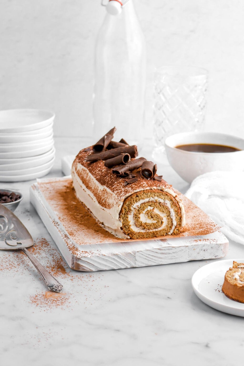 Tiramisu Cake Roll - Bakers Table
