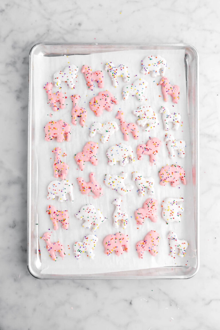 Homemade Frosted Animal Crackers - Bakers Table