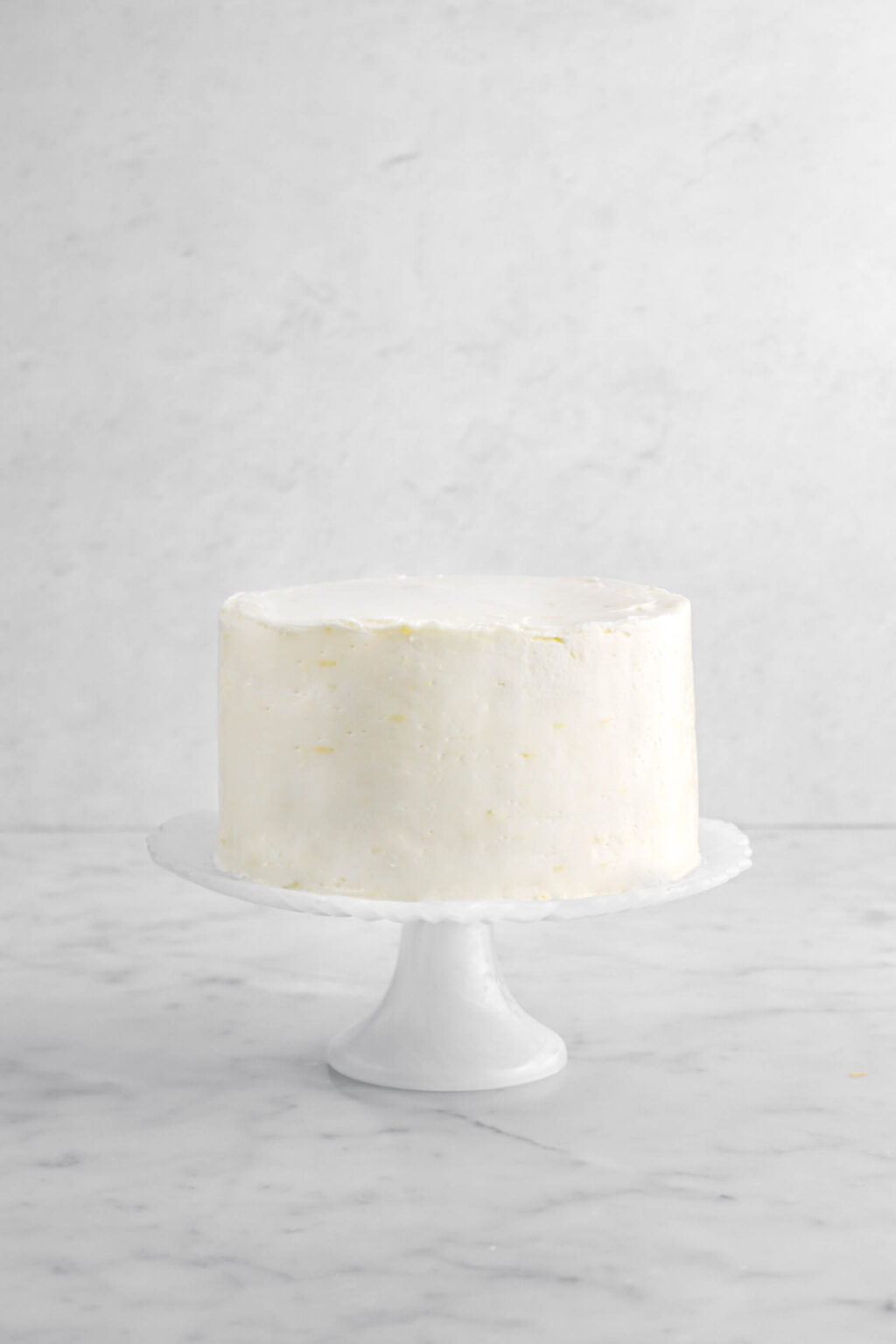 Lemon Blueberry Layer Cake with Lemon Buttercream Frosting - Bakers Table