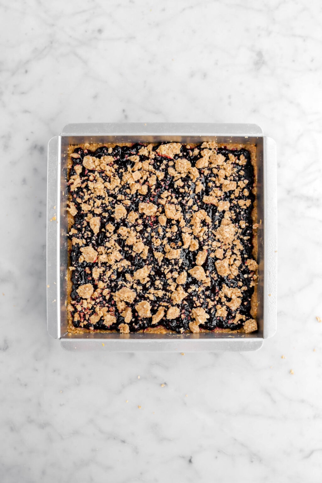 Blueberry Crumble Bars Bakers Table