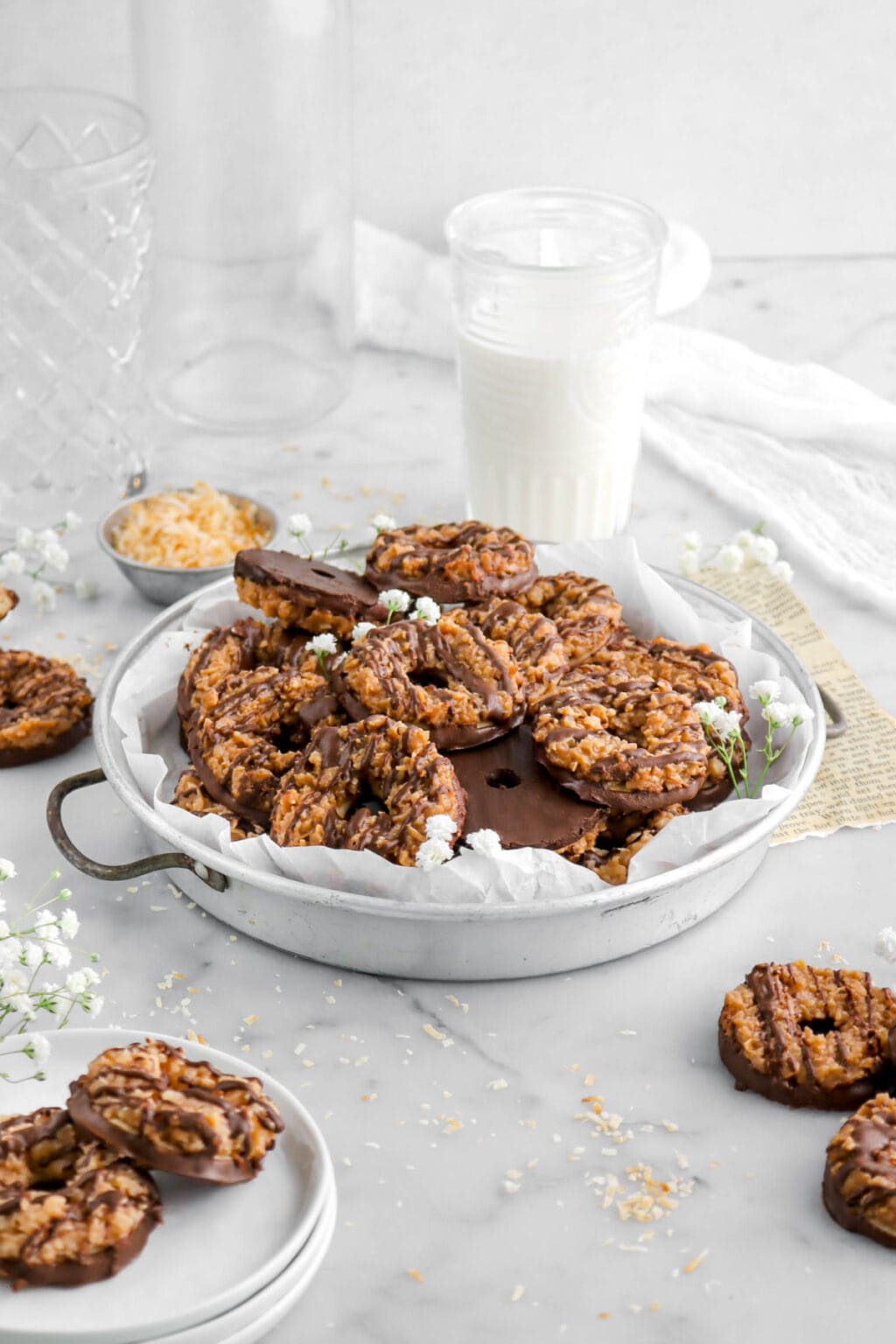 Homemade Samoas Cookies - Bakers Table