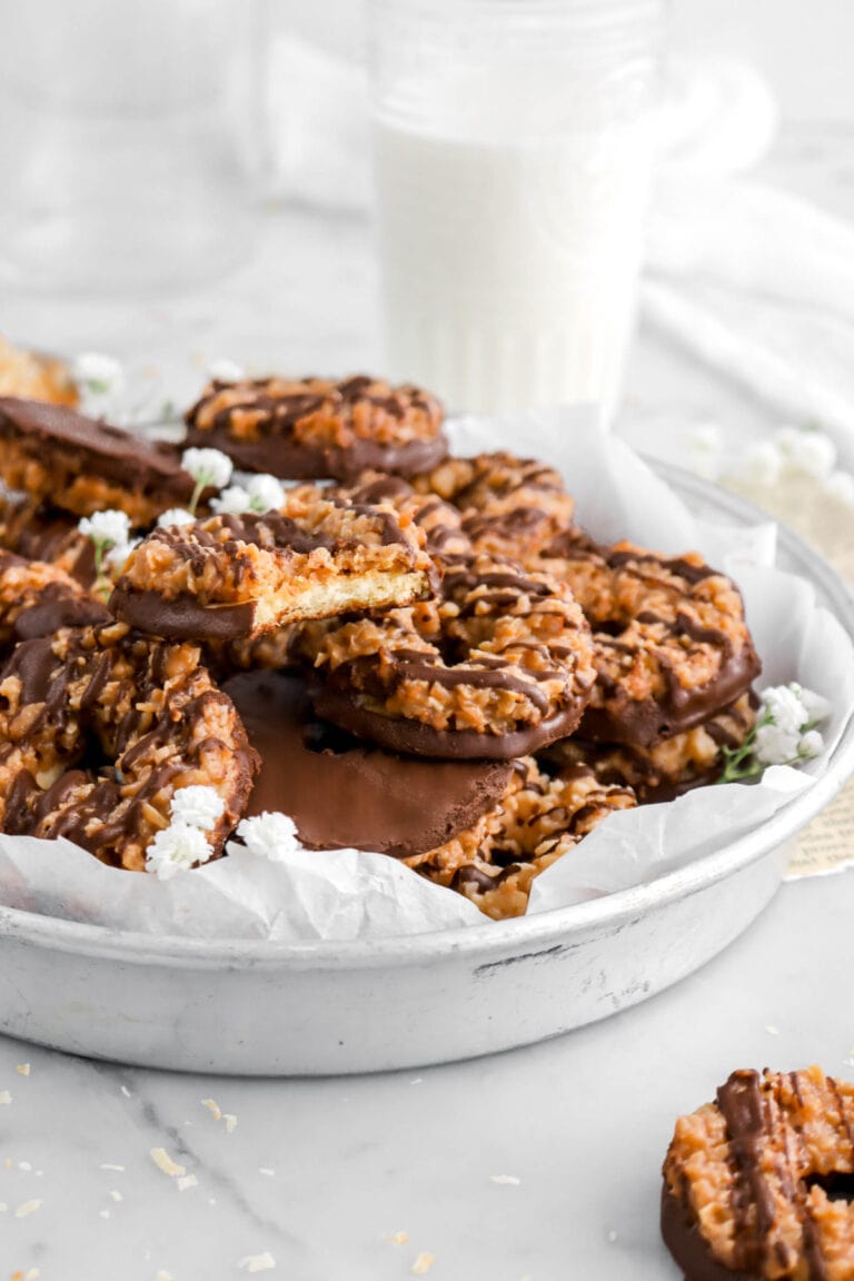 Homemade Samoas Cookies - Bakers Table