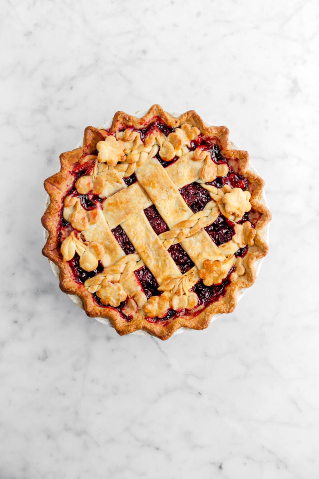 The Best Homemade Cherry Pie (Thicker Filling!) - Bakers Table