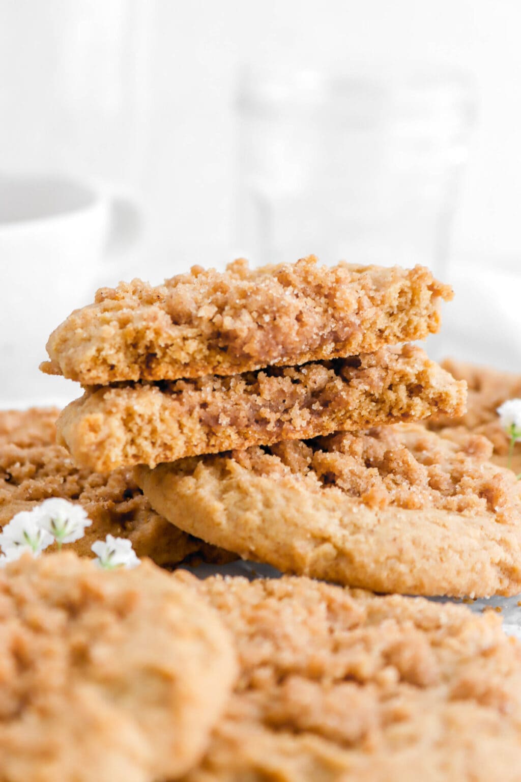 Cinnamon Streusel Coffee Cake Cookies - Bakers Table