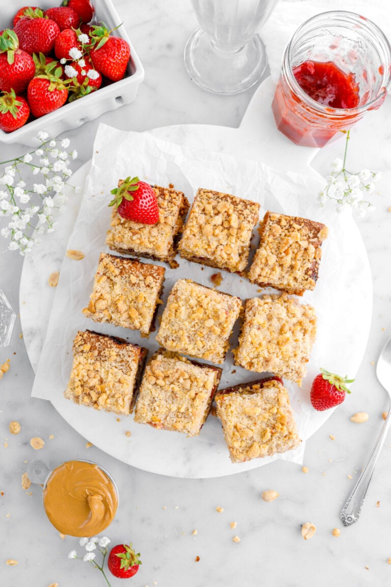 Peanut Butter and Jelly Coffee Cake - Bakers Table