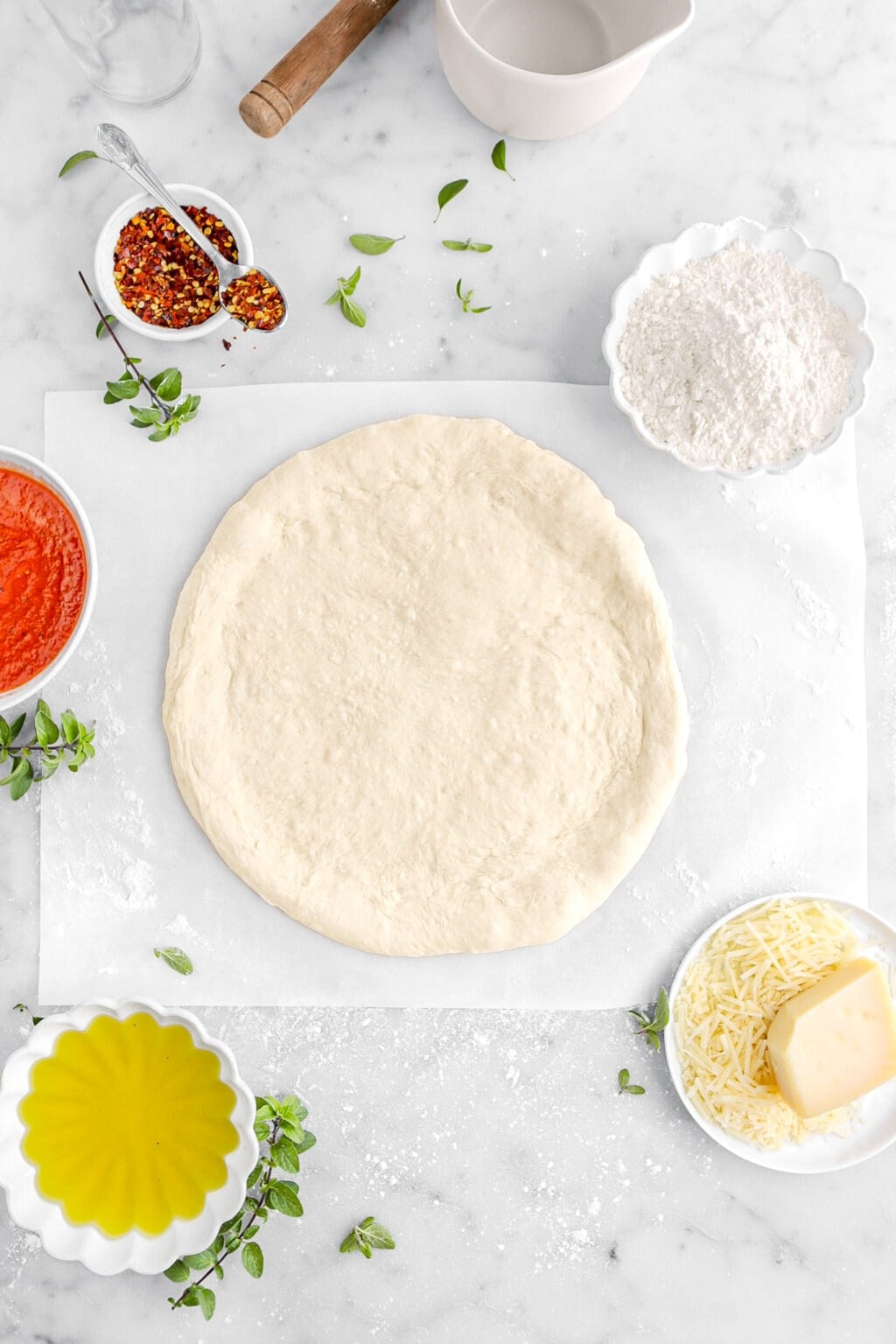 Easy Homemade Pizza Dough Recipe (5 Ingredients!) - Bakers Table