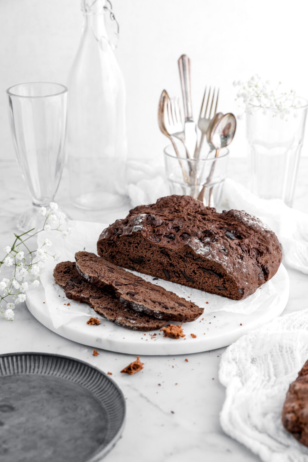 Double Chocolate Irish Stout Soda Bread - Bakers Table