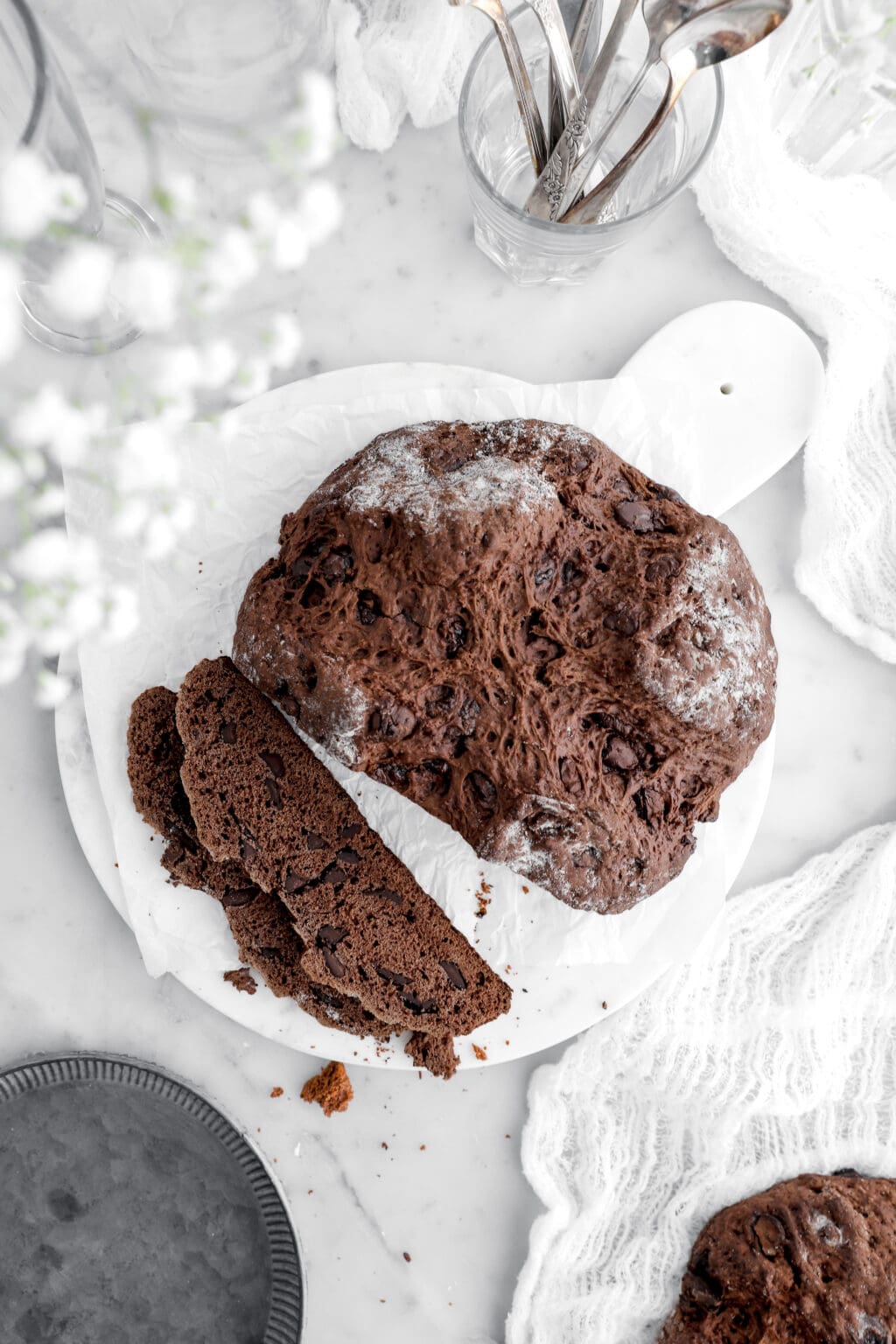 Double Chocolate Irish Stout Soda Bread - Bakers Table