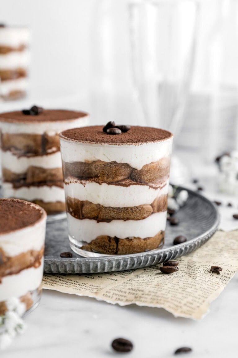 Easy Tiramisu Cups (No Bake!) - Bakers Table
